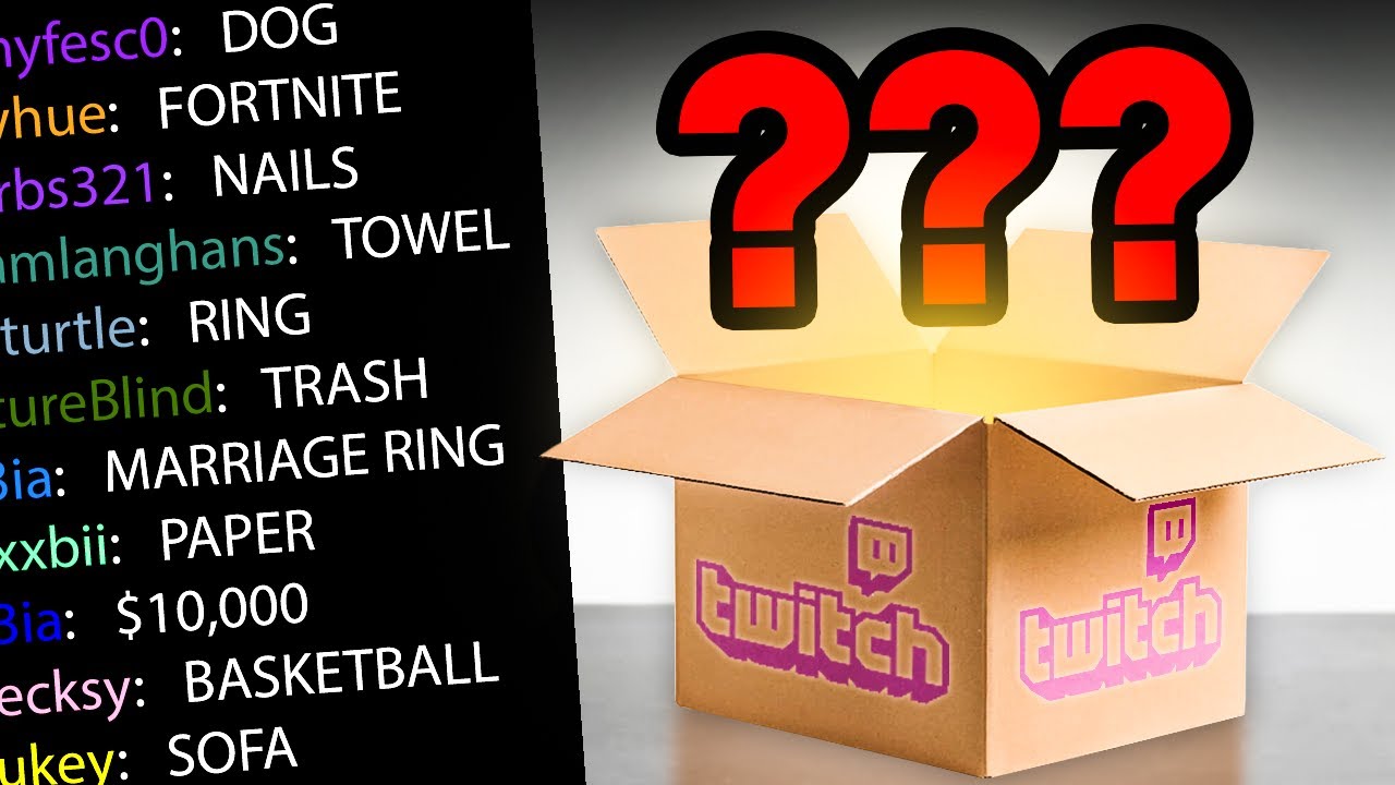 Guess what's in the Box, Win $100! - YouTube