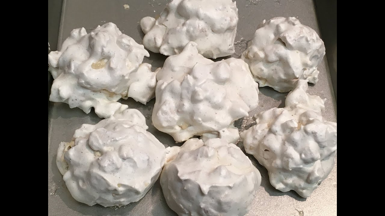 Cashew Macaroons | Mangalore Style Cashew Meringue Cookies | - YouTube