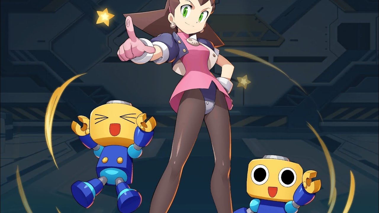Megaman X Dive Offline Tron Bonne Gameplay Youtube