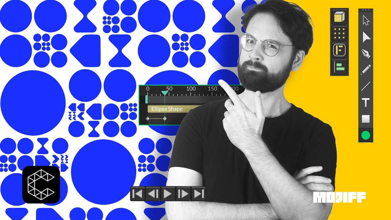 Noise icon quadtree effect | Training | Cavalry App - YouTube