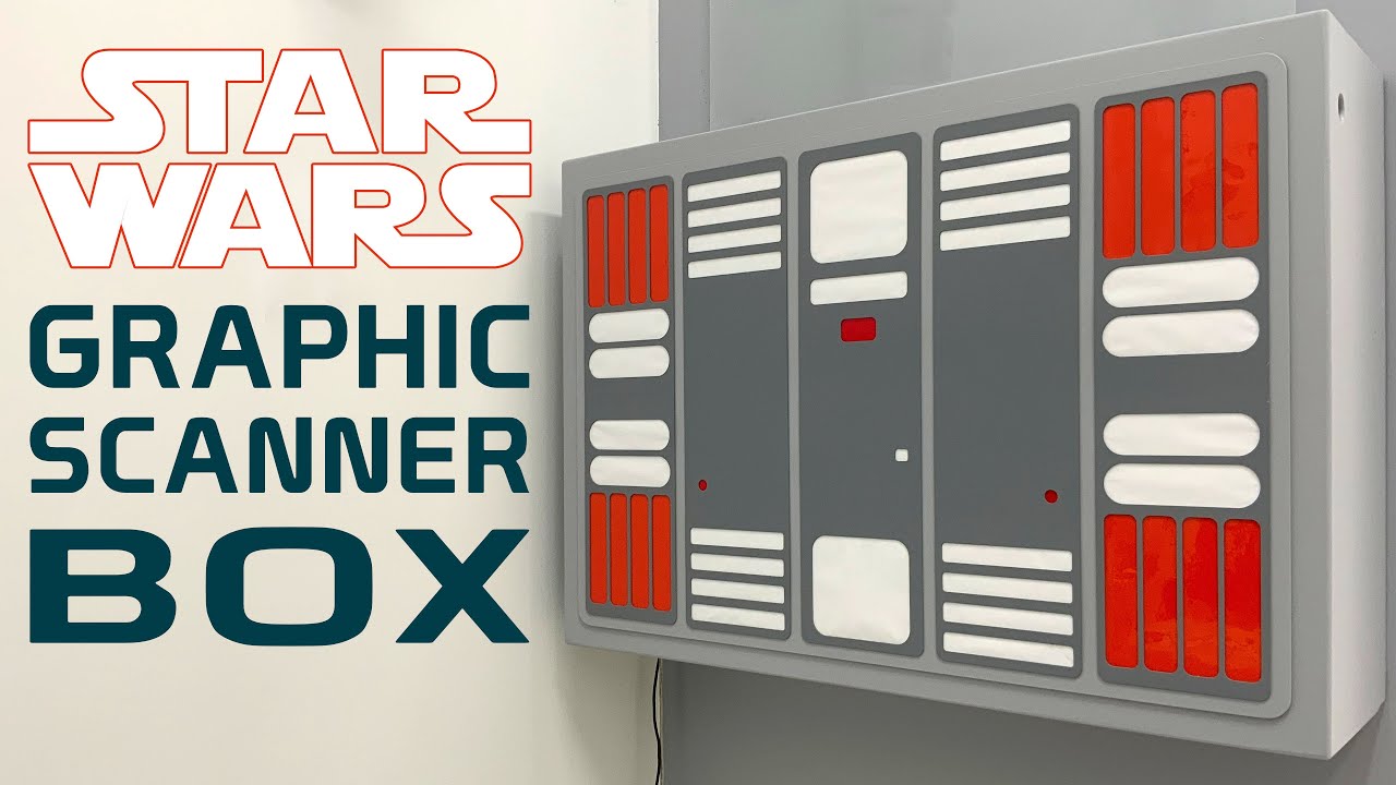 Imperial Themed Scanner Box Build - YouTube