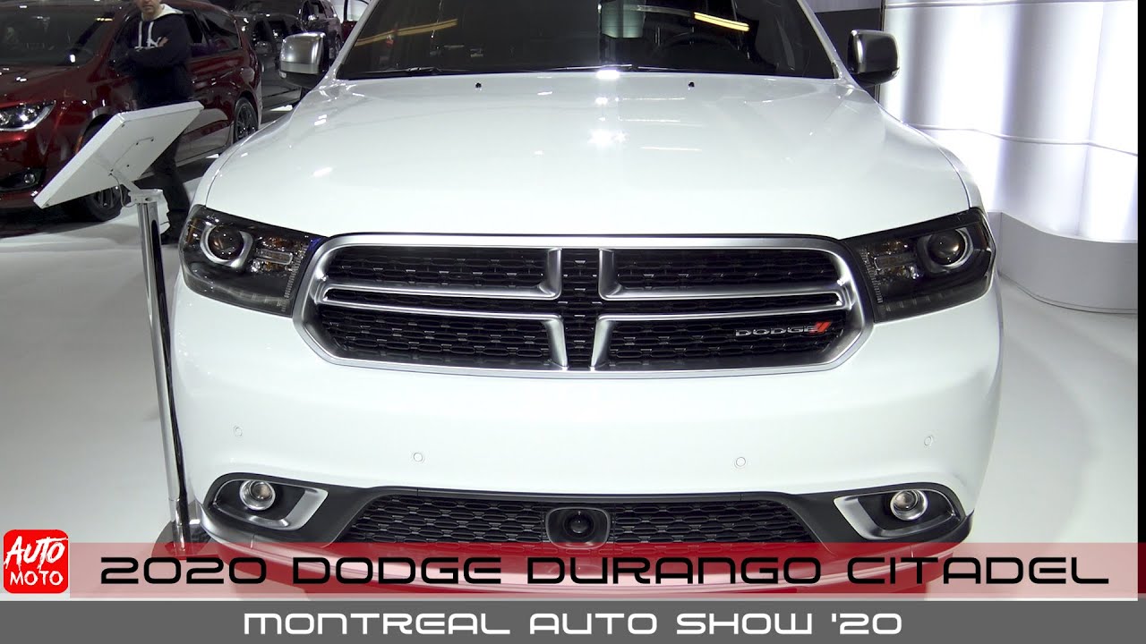 2020 Dodge Durango Citadel - Exterior And Interior - Montreal Auto Show ...