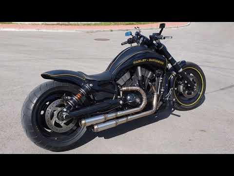 Harley Davidson night rod vrod spyramoto customcafe custom exhaust ...