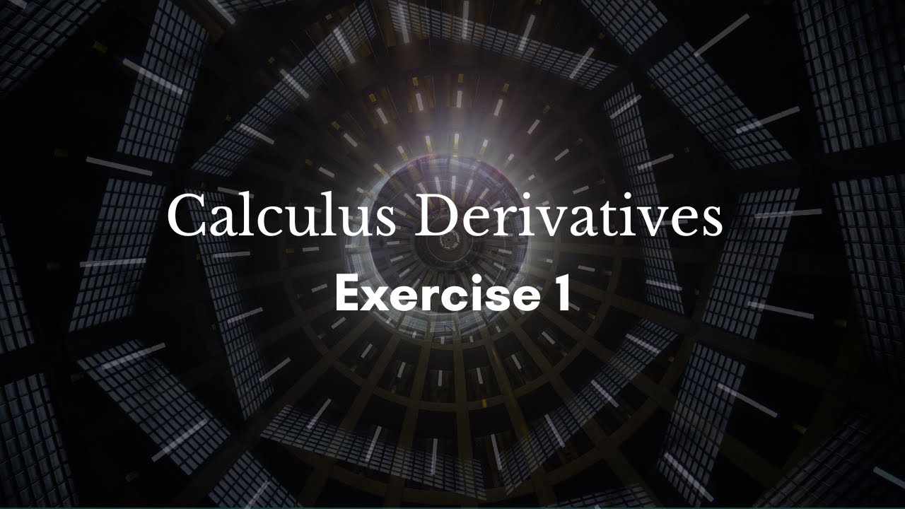 Calculus Derivative Exercises 1 - YouTube