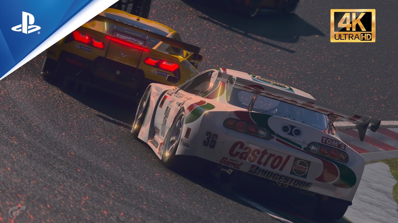 Gran Turismo 7 | 1997 Toyota Supra GT500 @ Lago Maggiore Full Circuit ...