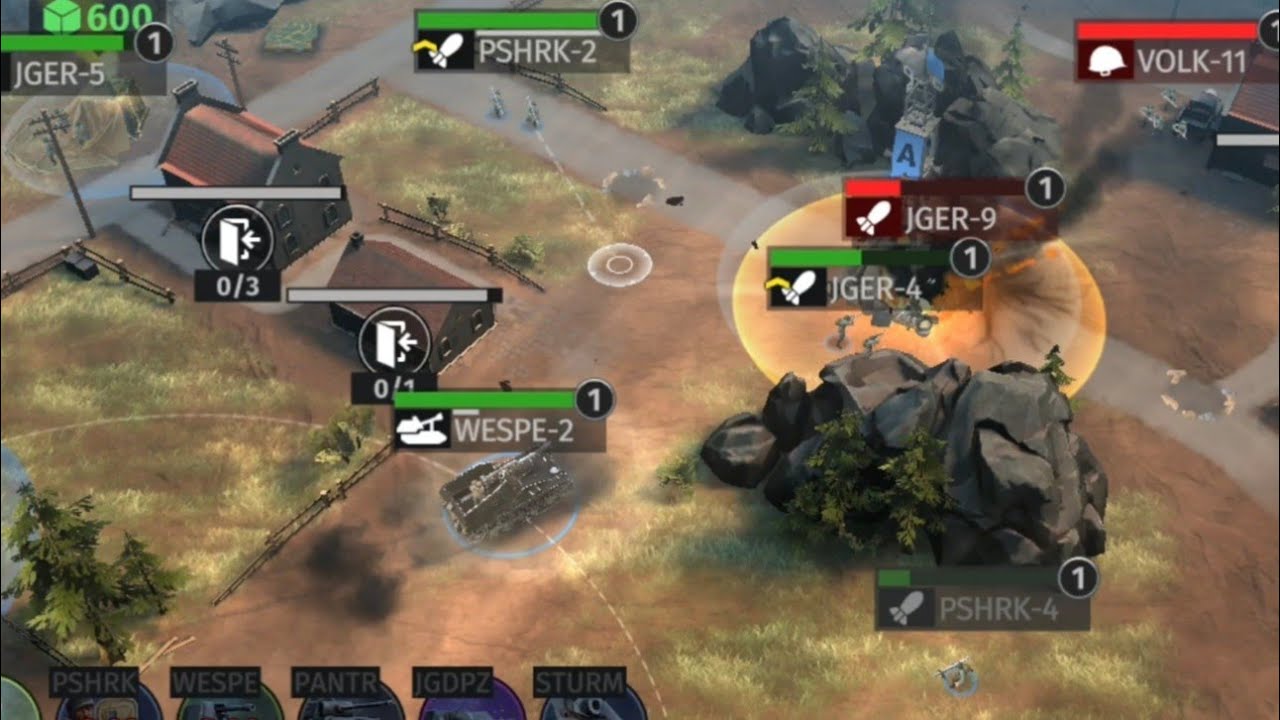 WWA RTS: Germany vs Germany - YouTube