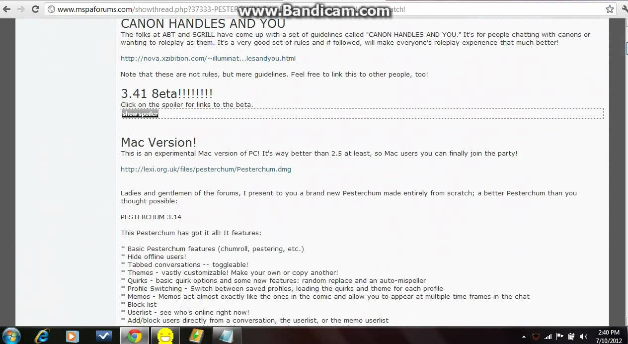 How to download Pesterchum - YouTube