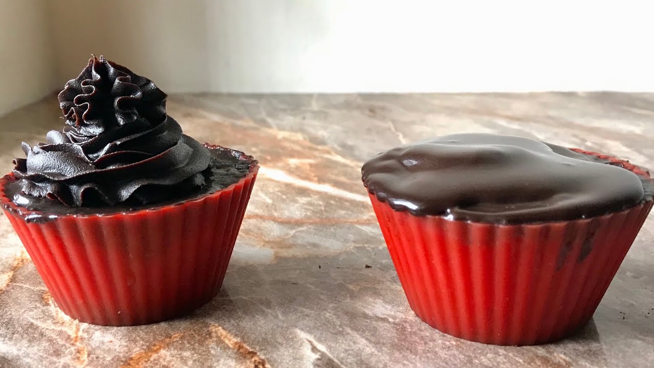 Chocolate ganache recipe || easy icing recipe for cakes || 2 types of ...