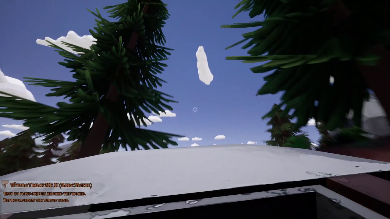 Hydro truck in first person (no mods) -Hydroneer - YouTube