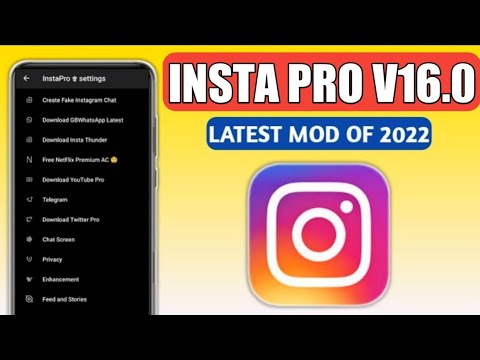 New Instagram Mod Of 2022 ️| New Insta Pro Mod ??? - YouTube