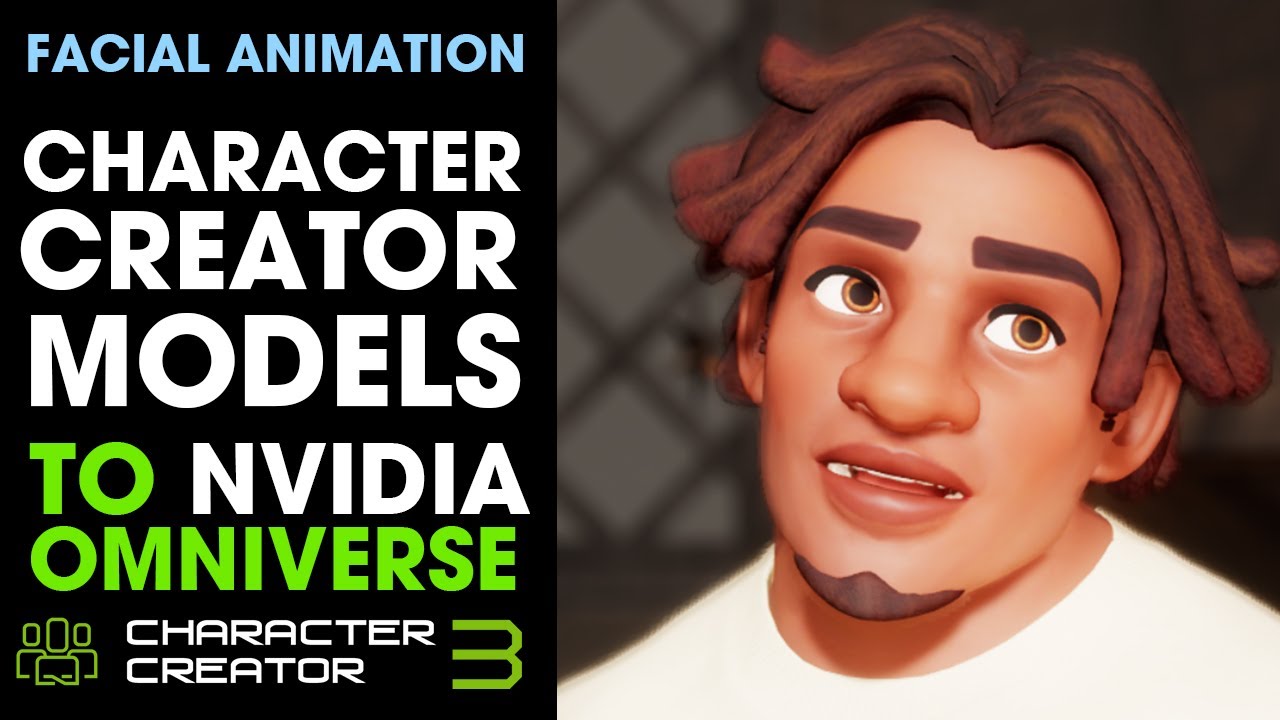 Character Creator 3 Omniverse Connector ~ Testing Facial Animation from ...