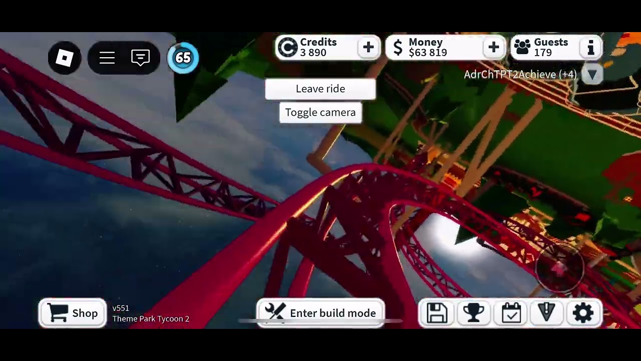 Improved Layout of Multi-Launch Coaster in Theme Park Tycoon 2 - YouTube