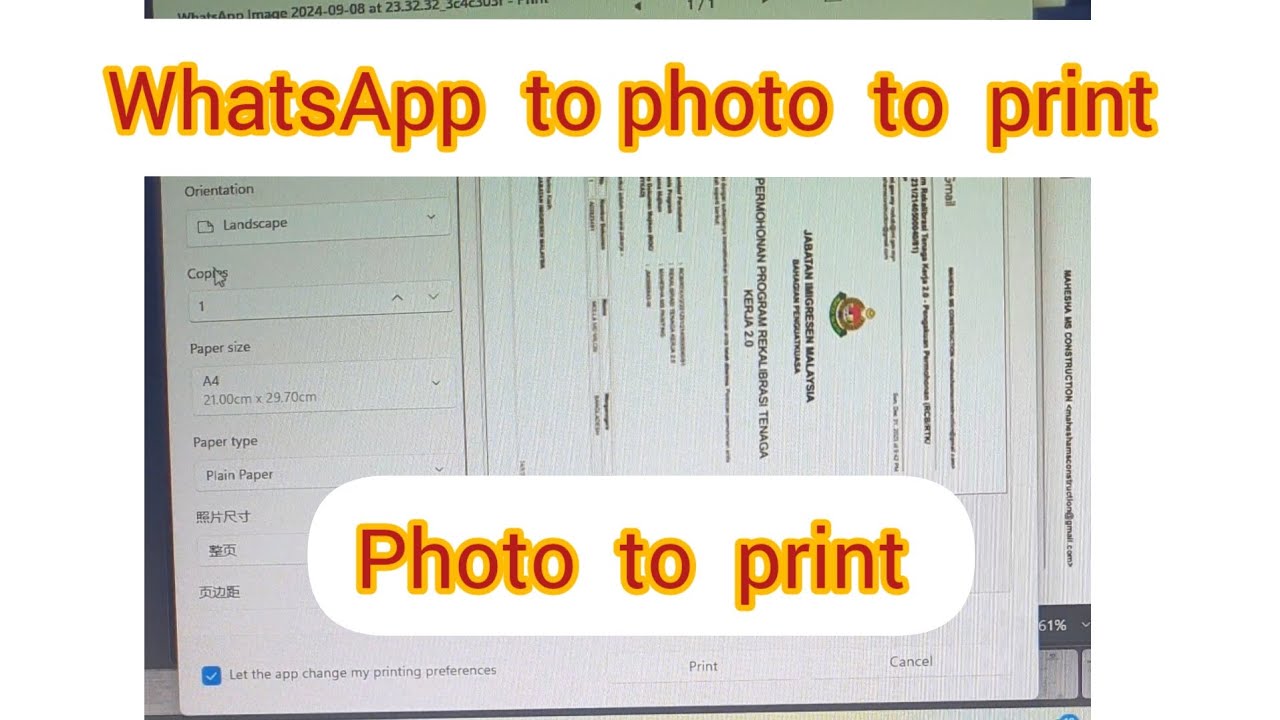 photo to print. WhatsApp photo to print, #photo #print #whatsapp # ...