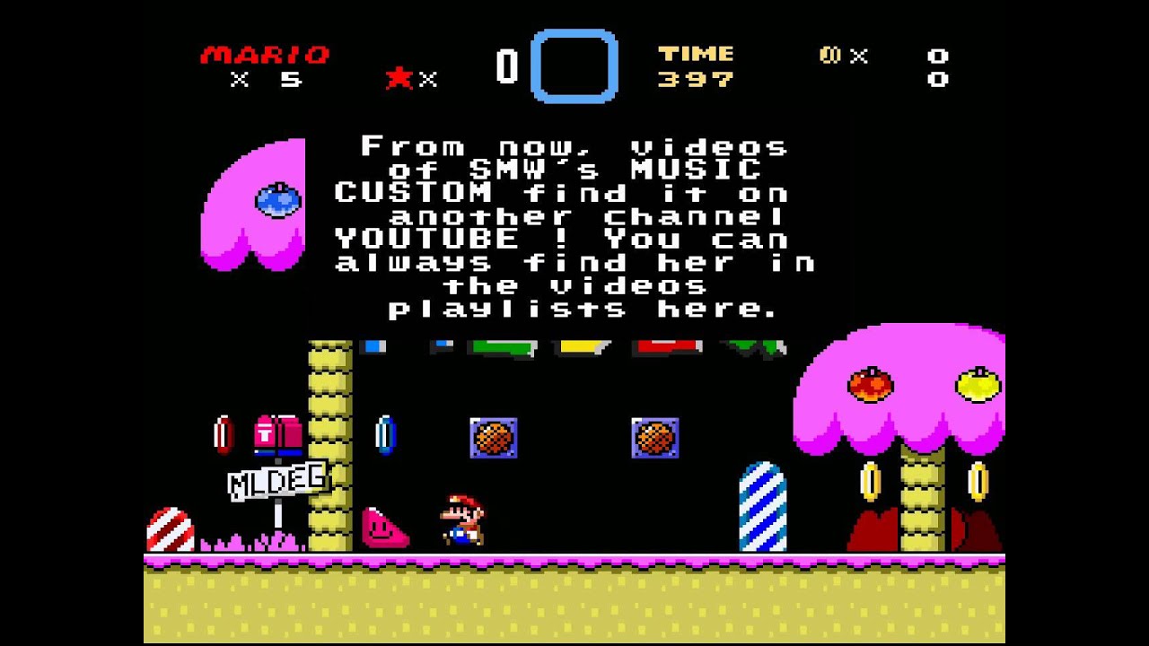 SMW Custom Music - Info - new youtube channel - YouTube