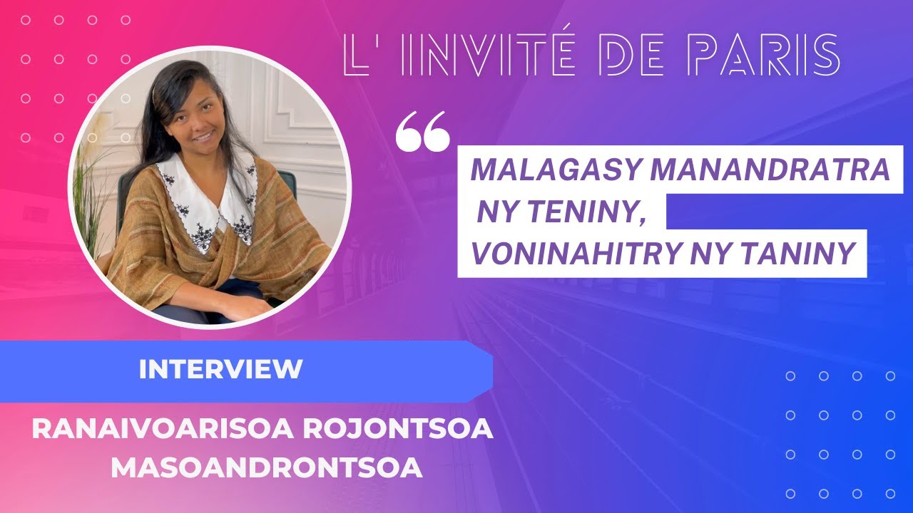 RANAIVOARISOA Rojontsoa Tsihoarana - Malagasy manandratra ny teniny ...