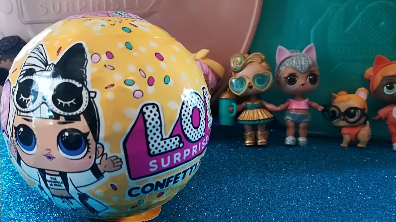Lol surprise confetti pop wave 2!!!! Che carina!!!!! - YouTube