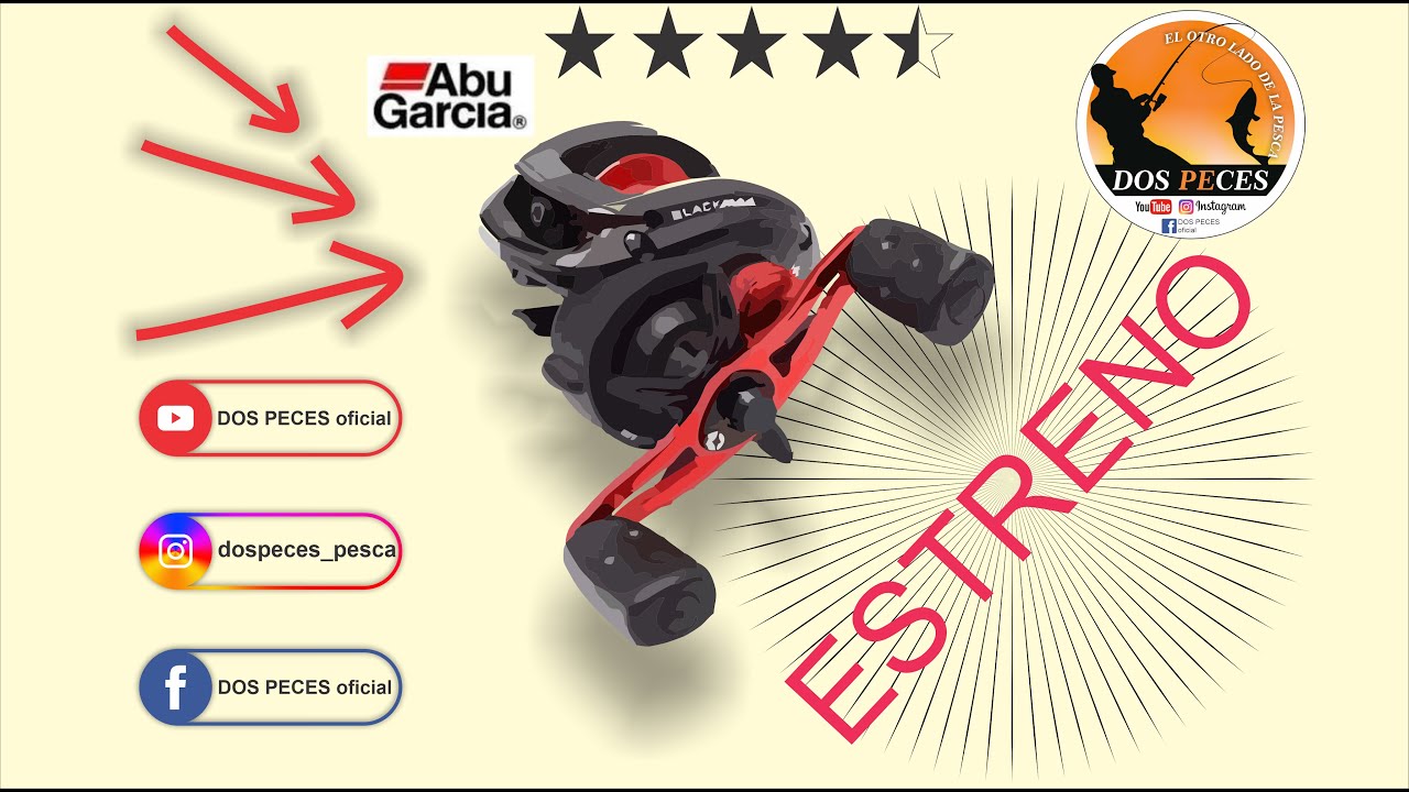 Reel Abu Garcia Black Max 3 unboxing - YouTube