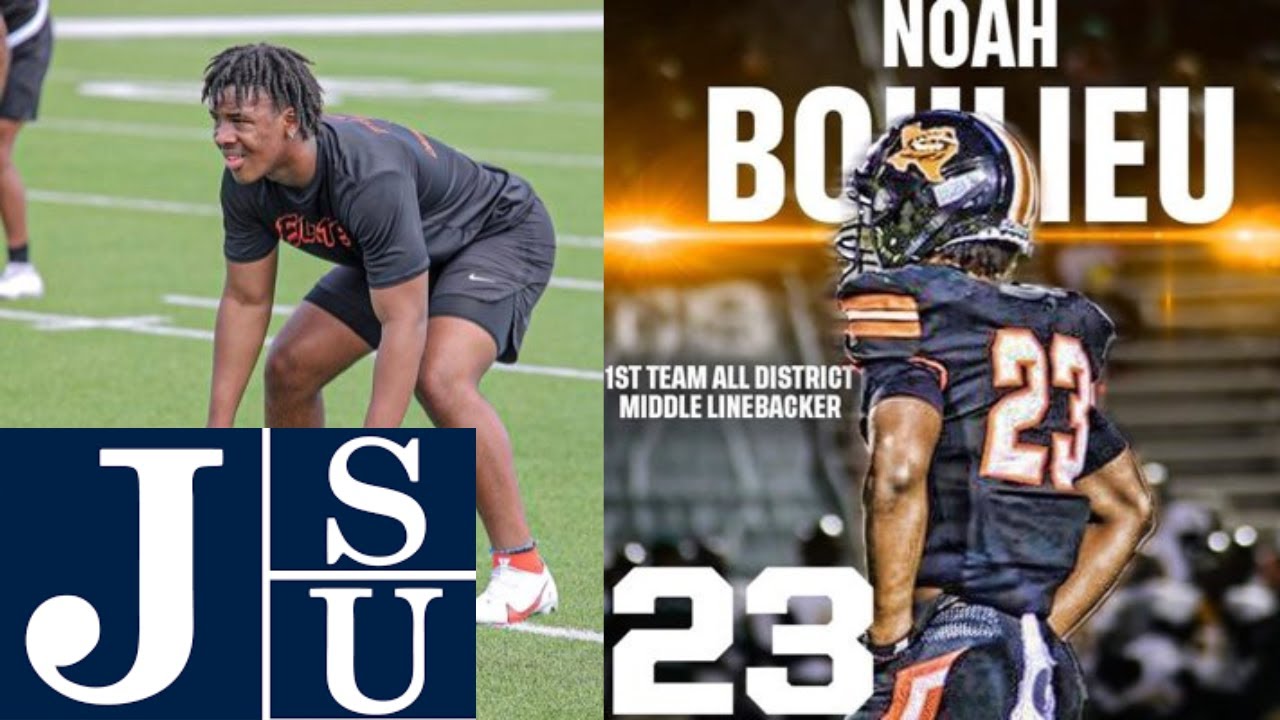 The Future Is Here!! 3 Star Noah Boulieu Highlights (Jackson State ...