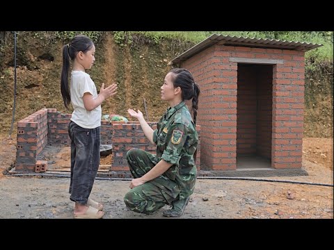 Veteran and daughter build bathroom and live happily together after ex-husband betrays her.