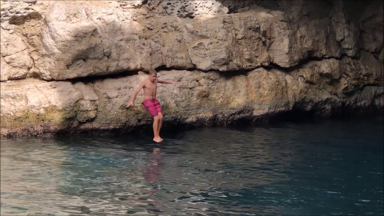 Cliff Dive - Sorrento, Italy 2018 - YouTube