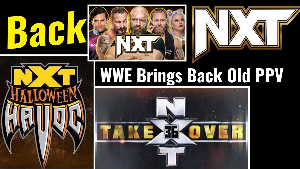 WWE Brings Back old PPV NXT Takeover - YouTube