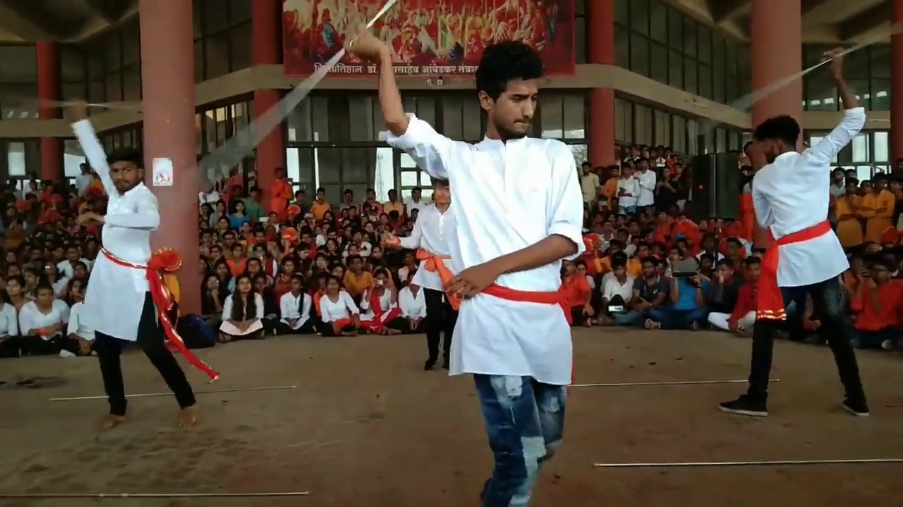 DBATU Shivjayanti Lathi-Kathi 2K20 - YouTube