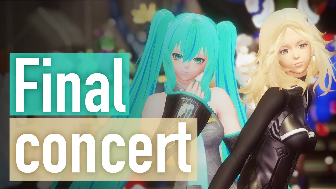[PSO2 NGS] Astral Flame concert - Photon Miku's last concert - YouTube