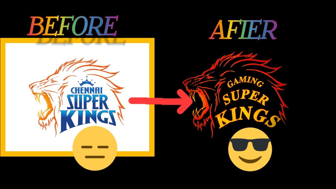 How to edit your own CSK logo in tamil #youtube #edit #csklogo# ...
