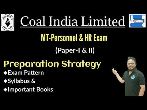Coal India Limited (CIL) MT-HR Exam 2022 Preparation Strategy, Exam Pattern, Syllabus & Books ...