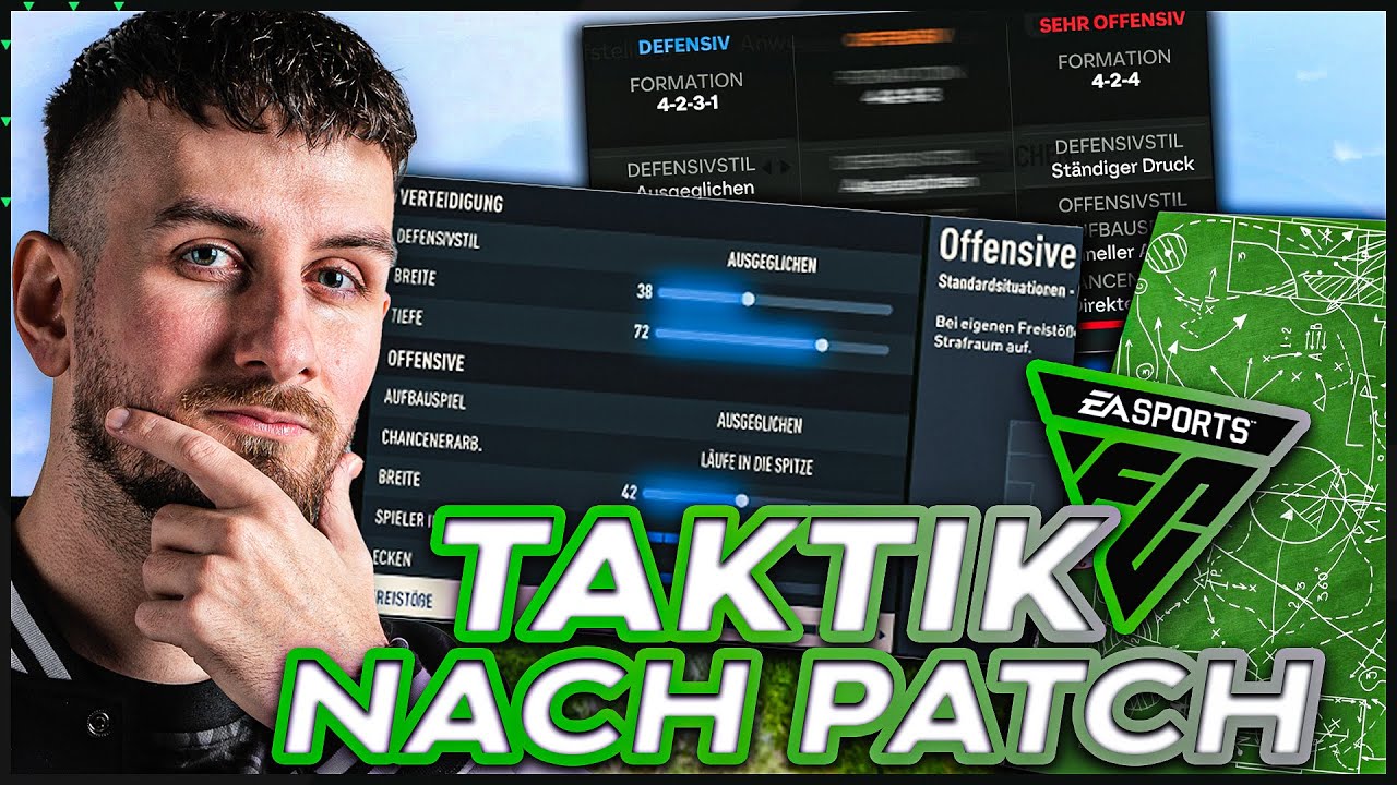 FC 24: MEIN TAKTIK SETUP nach dem Patch in Ultimate Team 24 💫 - YouTube