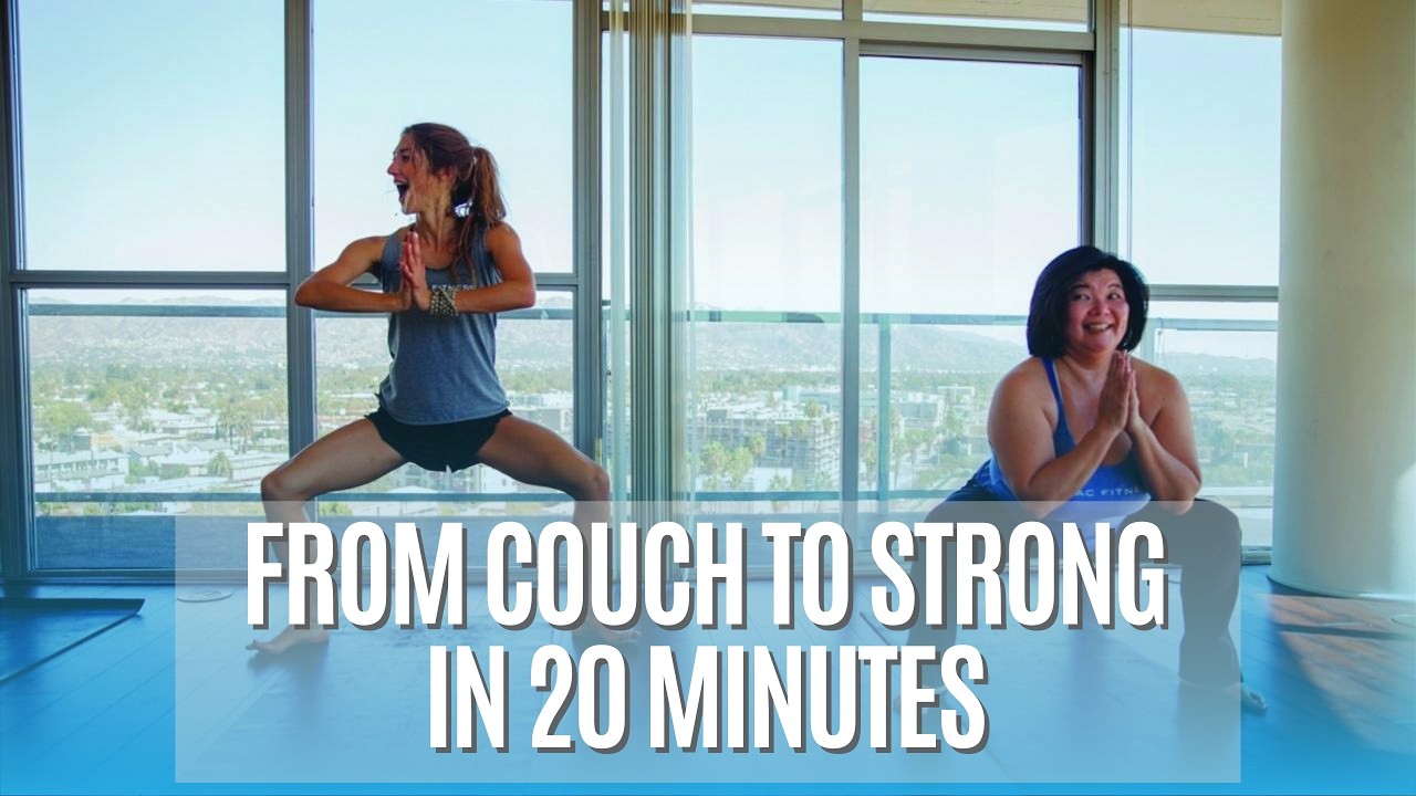 From Couch To Strong With This 20-Minute Beginner Workout - YouTube