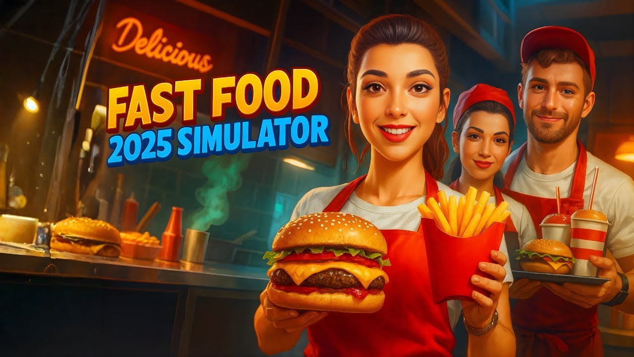 Fast Food Simulator 2025 w/ Vasty & Nattyg | Cooking Chaos Live! - YouTube