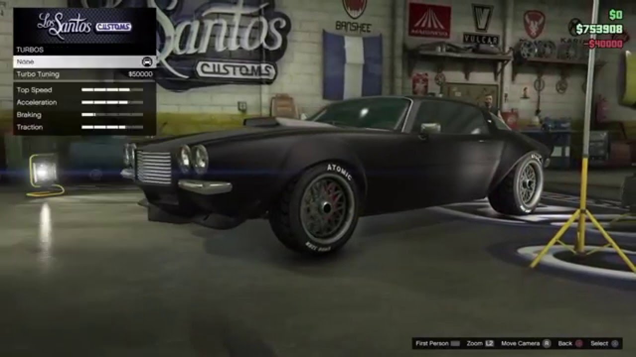 GTA V Car showcase imponte nightshade - YouTube
