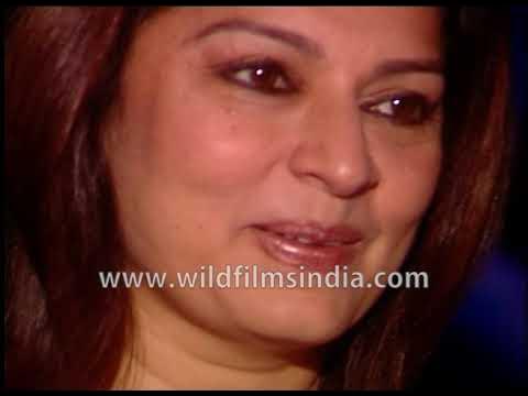 Director Ramesh Sippy with his wife Kiran Juneja at a Bollywood party - YouTube