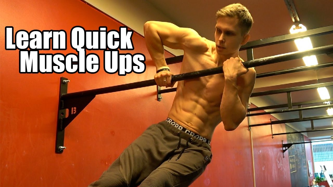 Learn to Muscle Up! Learn it Quick (Chicken Wing) - YouTube