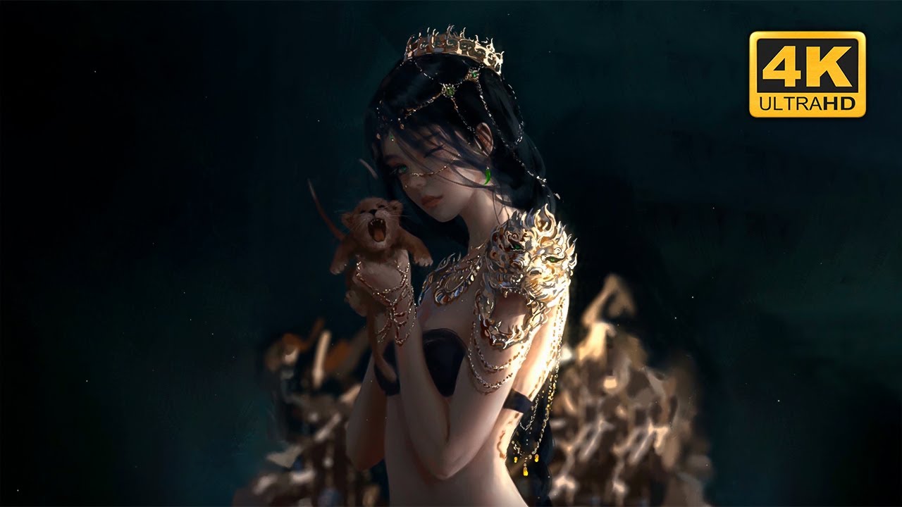 Princess Aeolian Playing With Her Pet Ghostblade Live Wallpaper 4K - YouTube