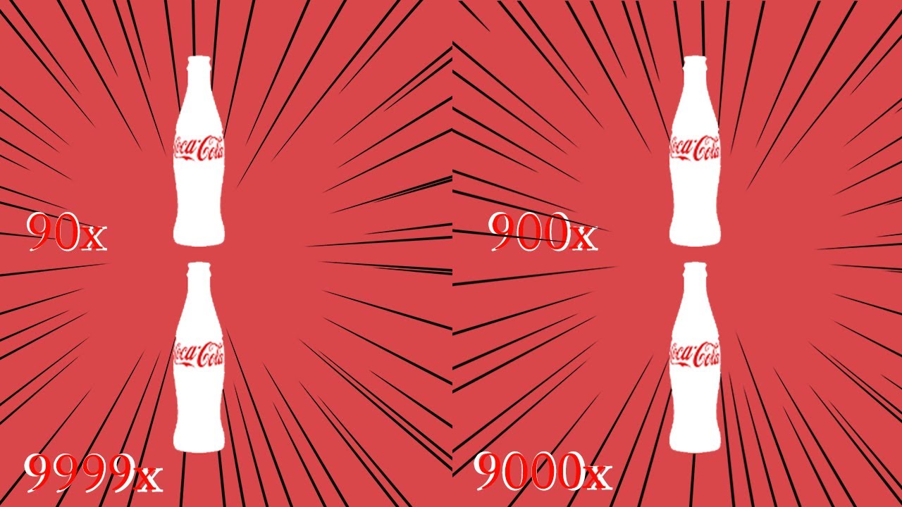 Coca Cola Animation Intro Getting 999999X Speed - YouTube