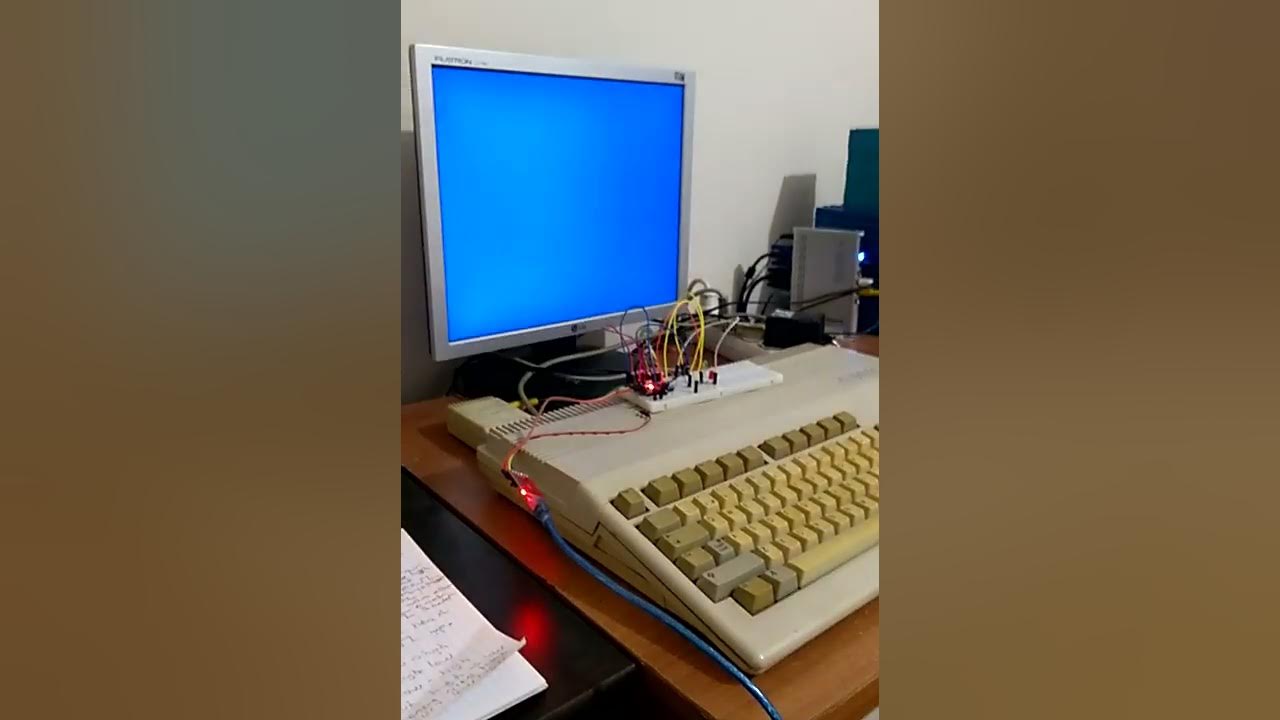 Arduino external floppy emulator for amiga - YouTube