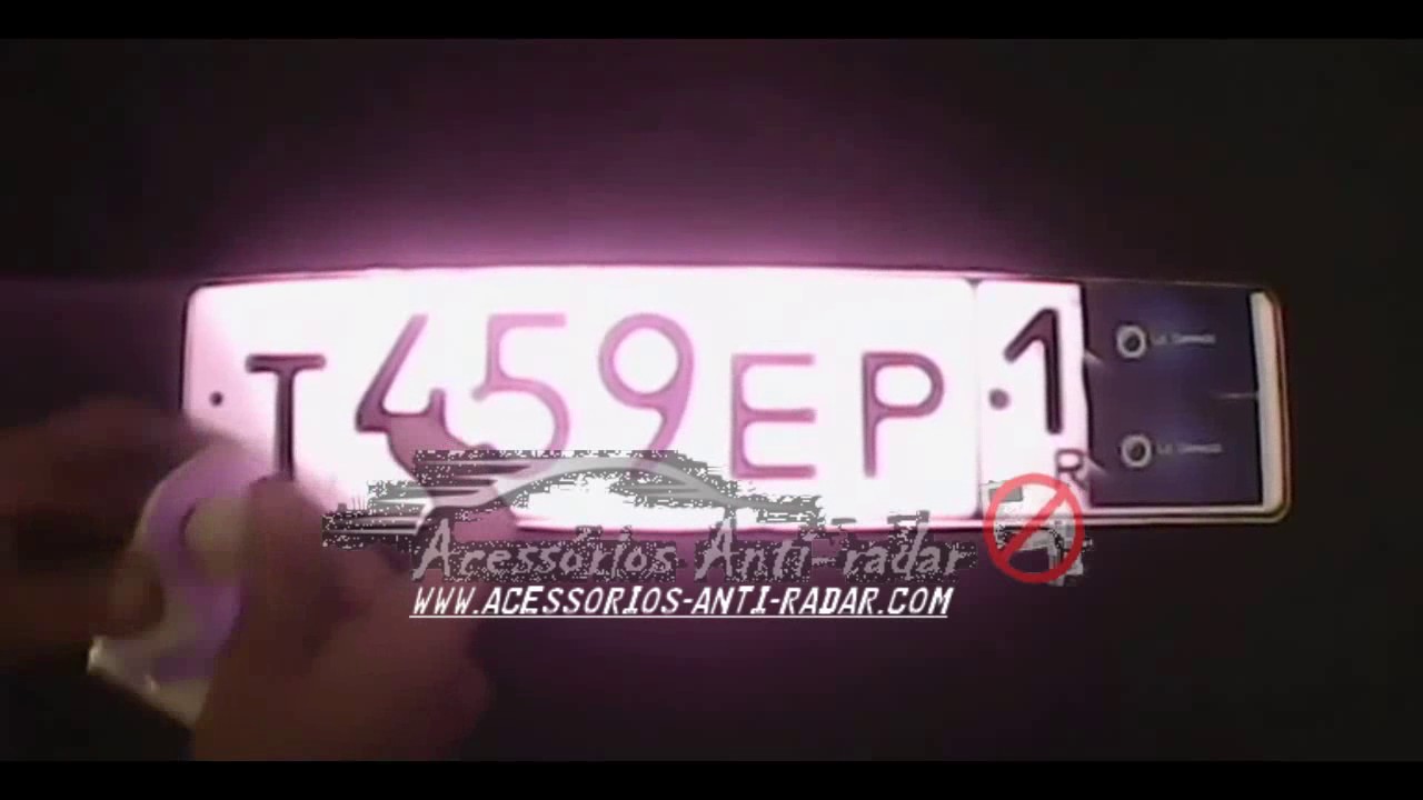 hide you license plate red light camera or speed trap cameras tag ...
