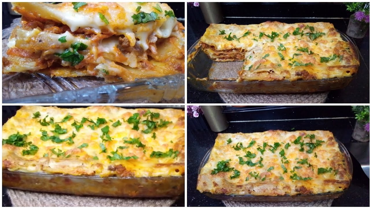 لازانيا باللحم المفروم خطوة بخطوة ومع كل أسراره 😋lazagne - YouTube