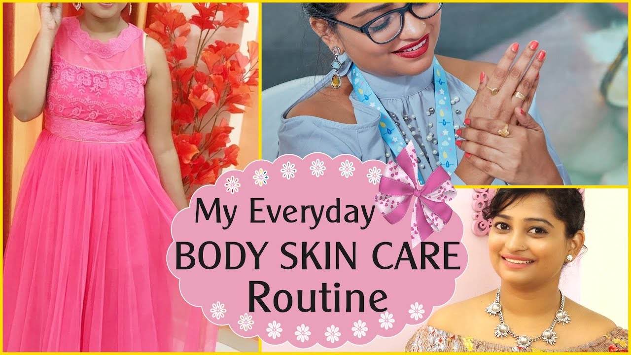 My Everyday Body Skin Care Routine_Only 2 Products | Dry Skin | Indian ...
