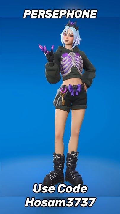 Persephone Fortnite Month Crew Skin All Edit Styles In Game Leaks Youtube