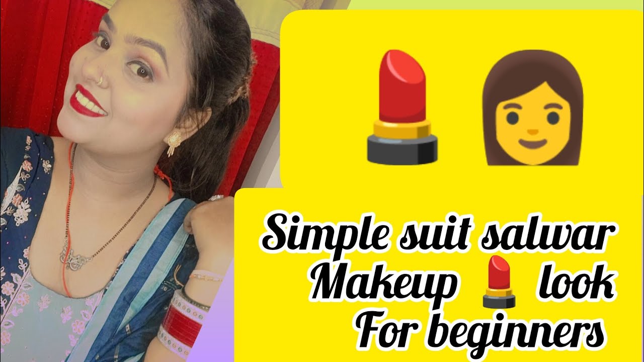 Simple salwar suit 😍| makeup look 💄#viralvideo #treading #makeup # ...