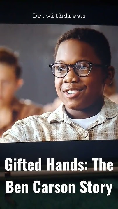 Gifted Hands: The Ben Carson Story #aiims #neet #medicalstudent - YouTube