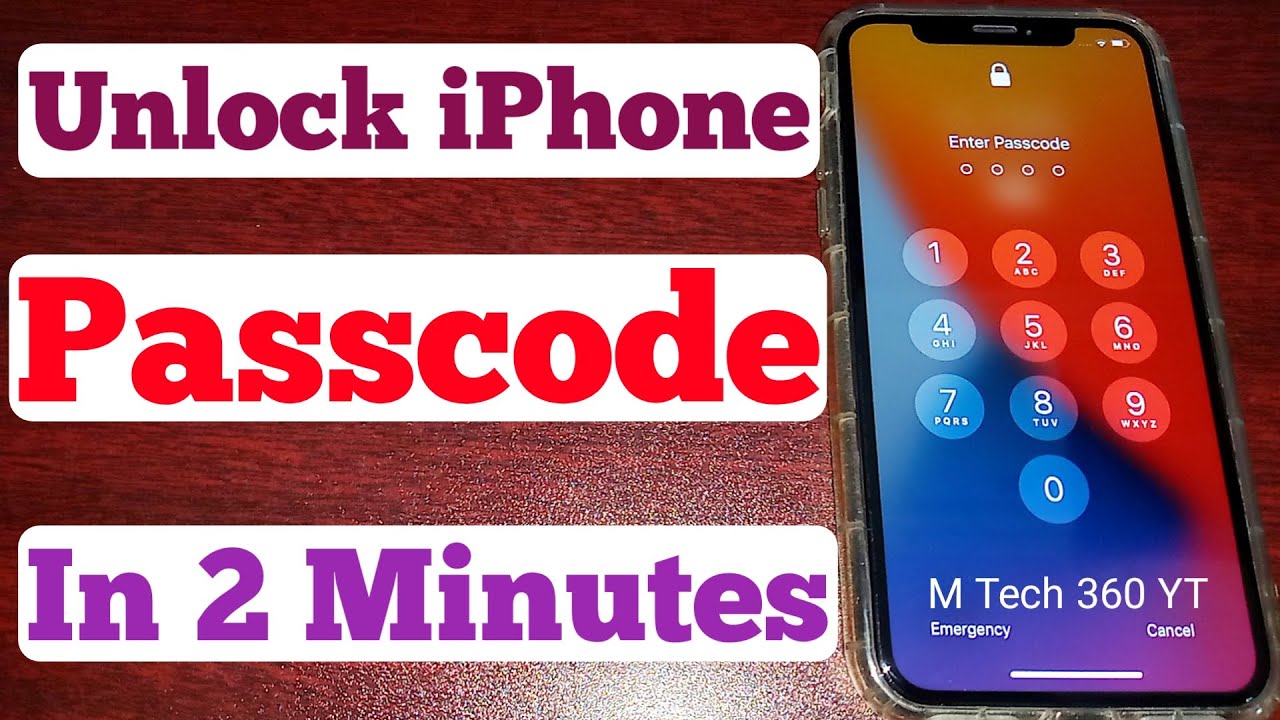 Unlock Any iPhone Forgot Passcode | How To Unlock iPhone Password Lock ...