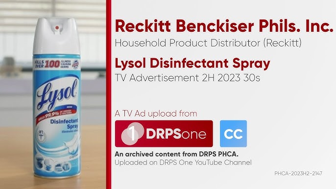 Lysol Ad 2022