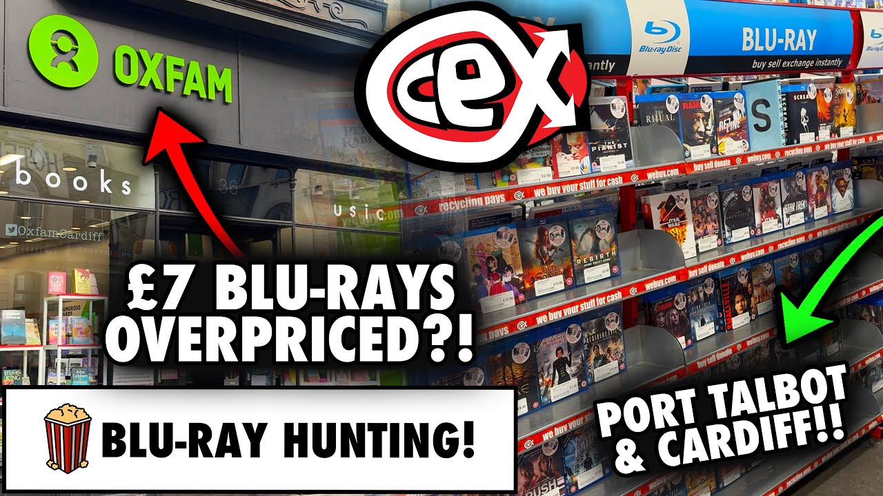 Blu-ray Hunting - PORT TALBOT & CARDIFF CEX, MOST EXPENSIVE CHARITY ...