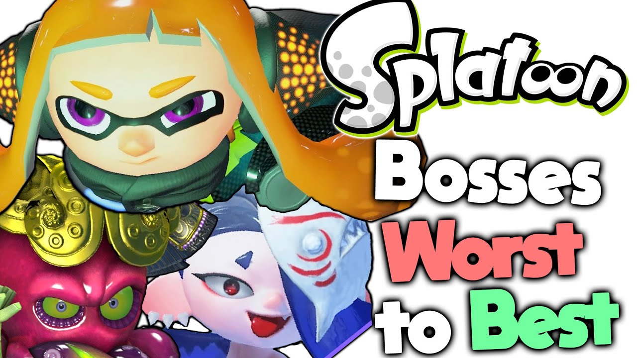 Ranking Every Splatoon Boss - YouTube