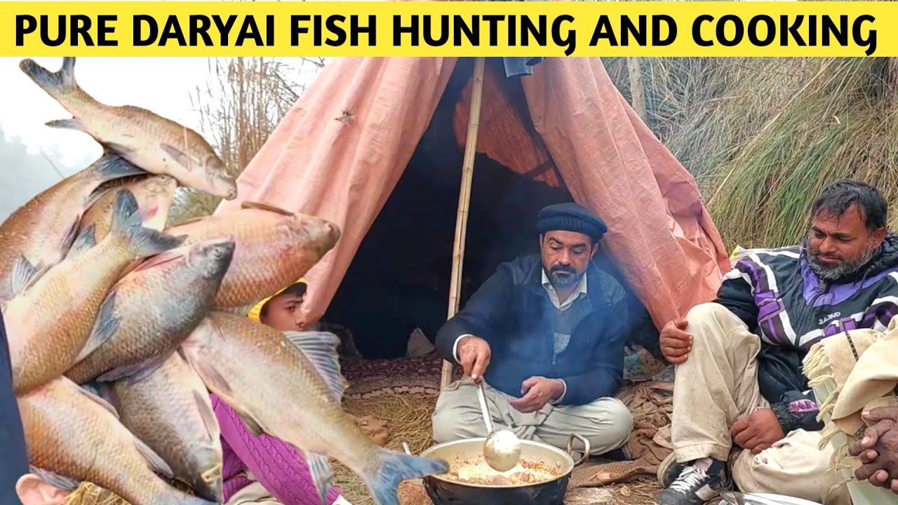 Fish Hunting And Cooking | Professional Village Hunters🐟🐠 Village ...