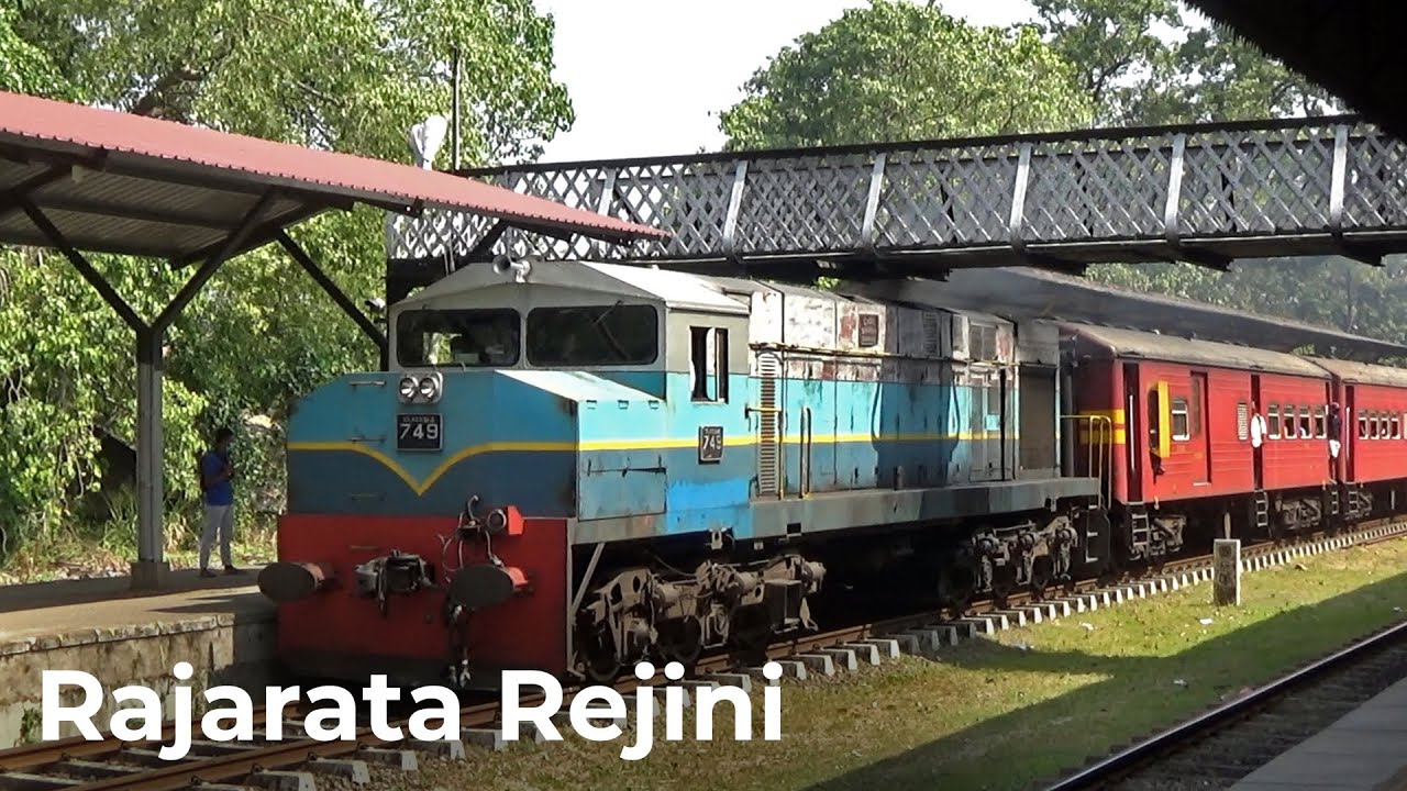 Rajarata Rejini Express Train Vavuniya to Beliatta filmed at Kelaniya ...